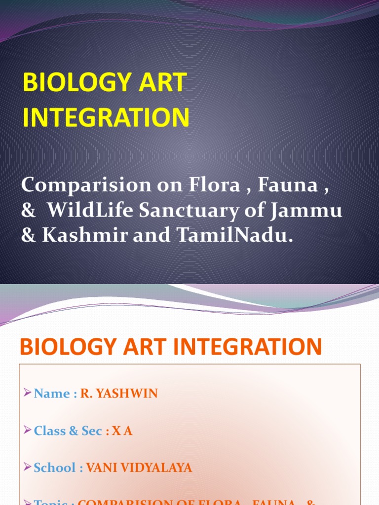 Biology Art Integration | PDF