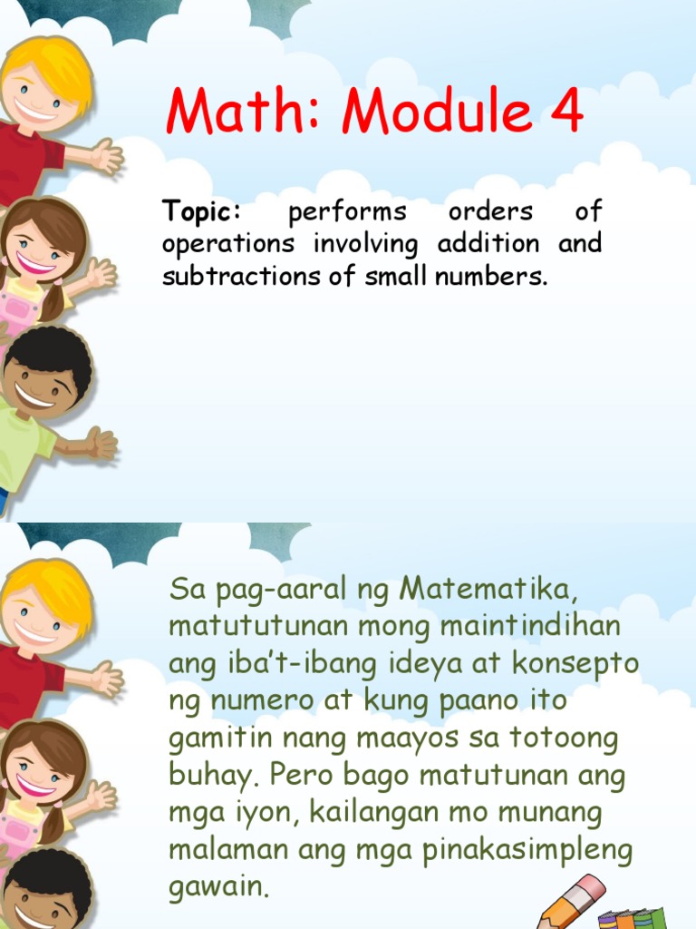 Q2 - MATHEMATICS - MOD 4 - Performs Orders of Operations | PDF