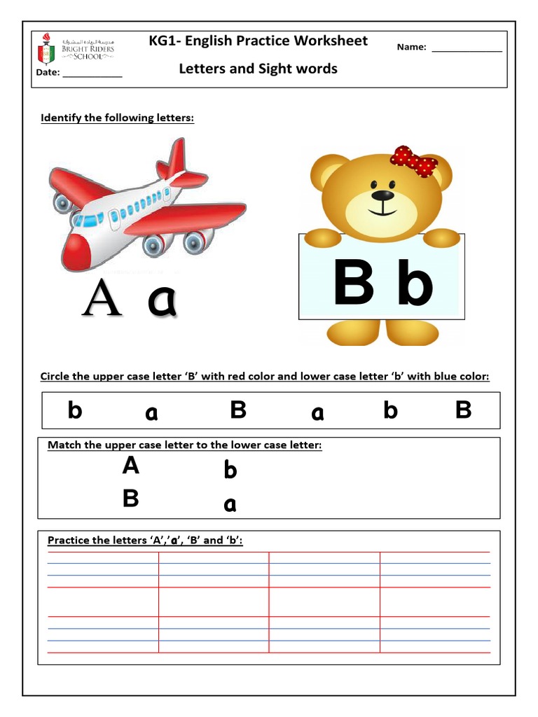 LMS Worksheet Letter BB | PDF