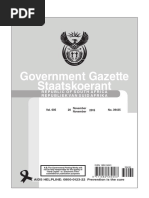 Namibia Government Gazette Overview | PDF | Namibia | Proofreading