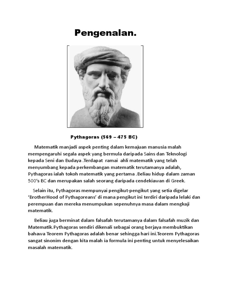 Pengenalan Matematik (PB Math) | PDF