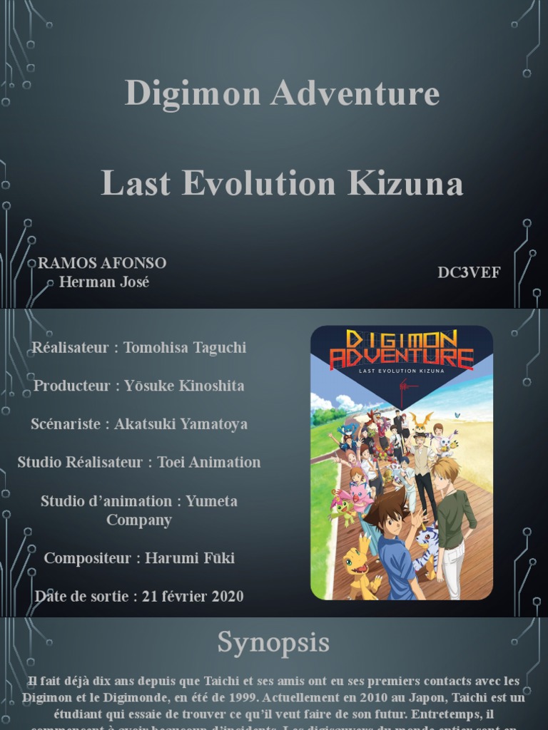 Digimon Adventure - Last Evolution Kizuna | PDF | Divertissement
