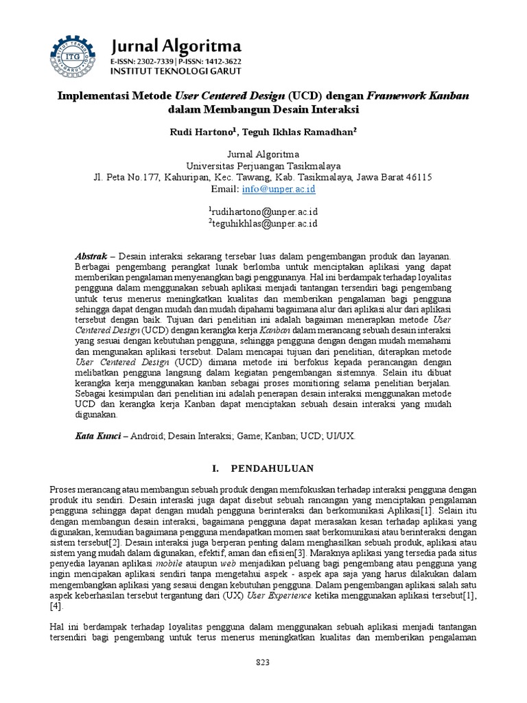 Implementasi Metode User Centered Design UCD Denga | PDF | Seni