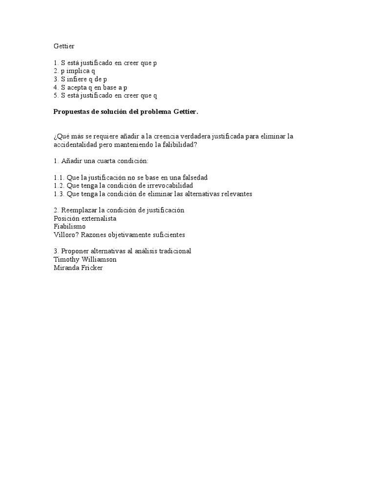 Gettier Analisis | PDF