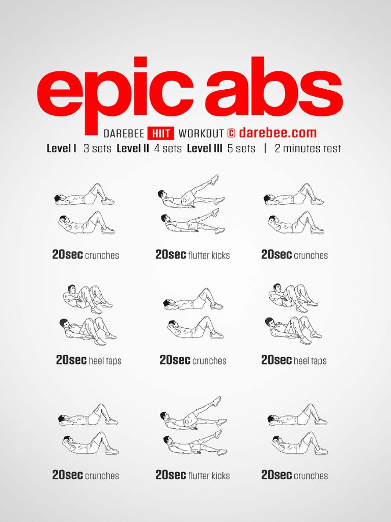 Epic Abs Workout | PDF