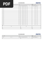 Megger Test Form-New | PDF | Electrical Resistance And Conductance ...