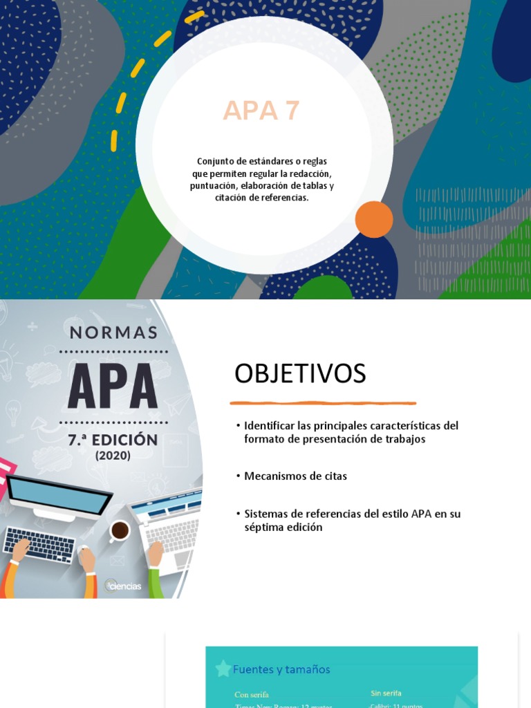 Normas APA 7: Guía de Estilo y Citas | PDF | Estilo apa | Información