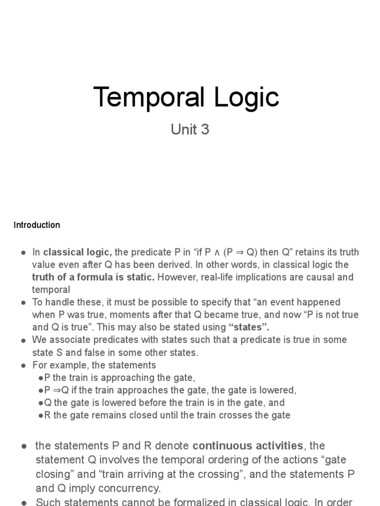 Temporal Logic Pdf 