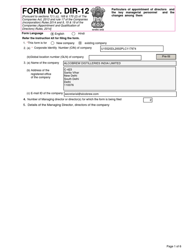 Form DIR-12-19092022 - Signed | PDF
