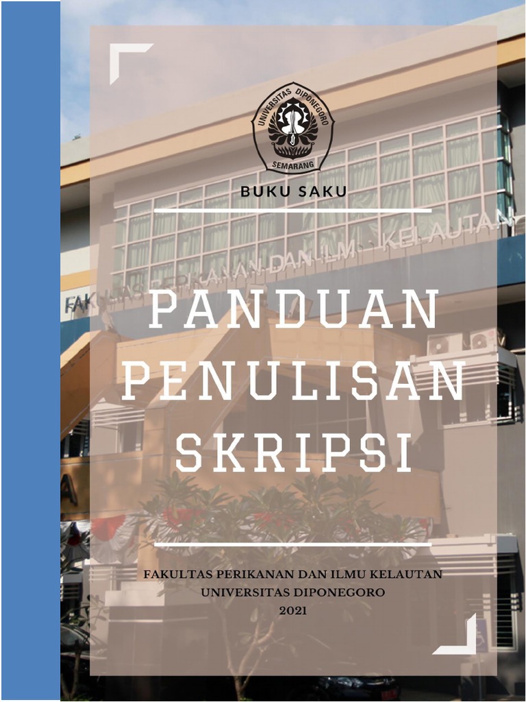 Pedoman Skripsi FPIK 2021-FIX | PDF