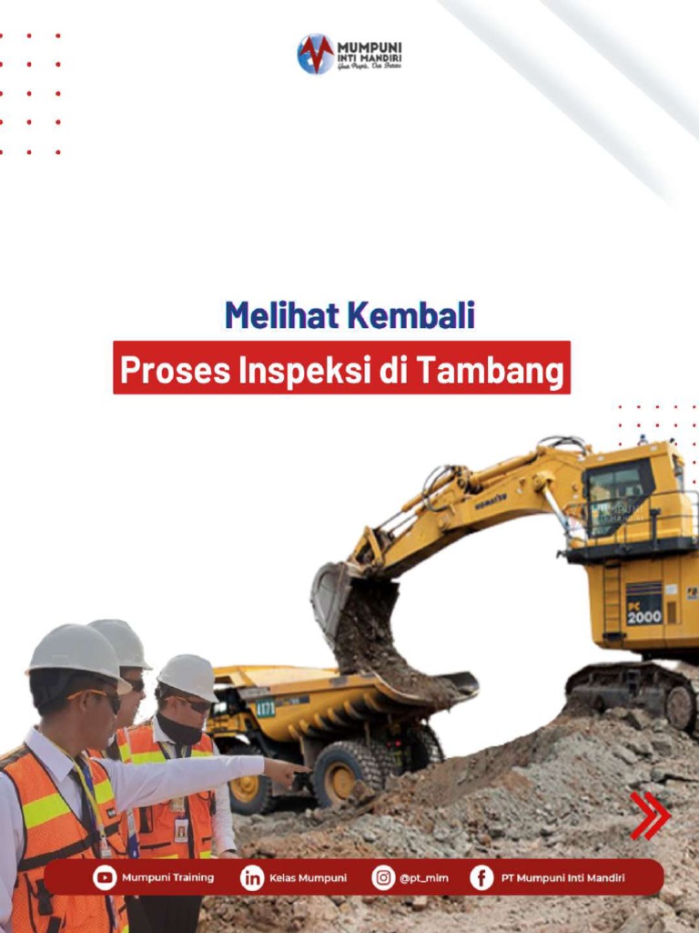 Melihat kembali proses inspeksi di tambang | PDF