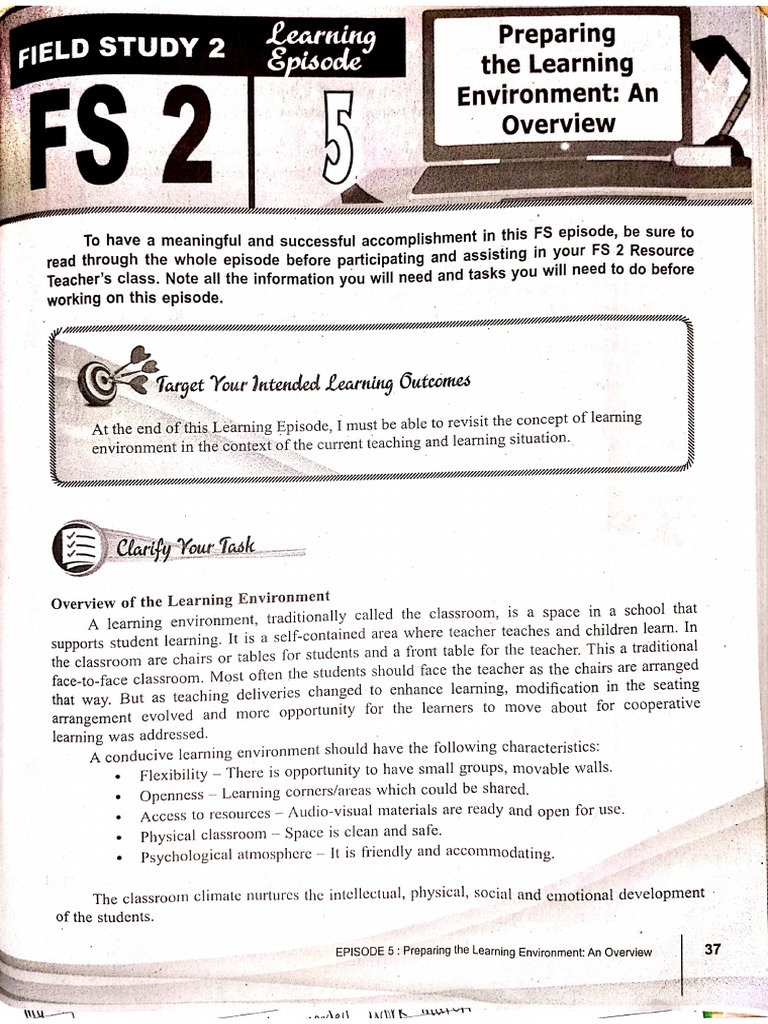 Field Study 2 Le 5-7 | PDF