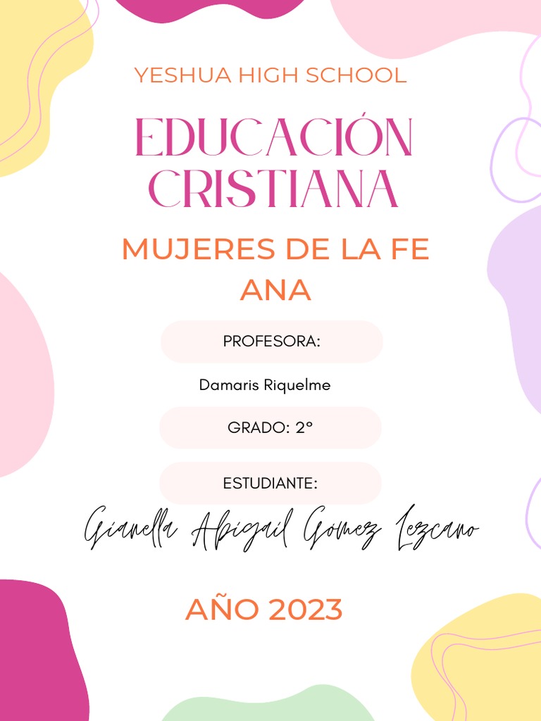 Ana: Mujer de Fe en la Biblia | PDF | Samuel | Rachel