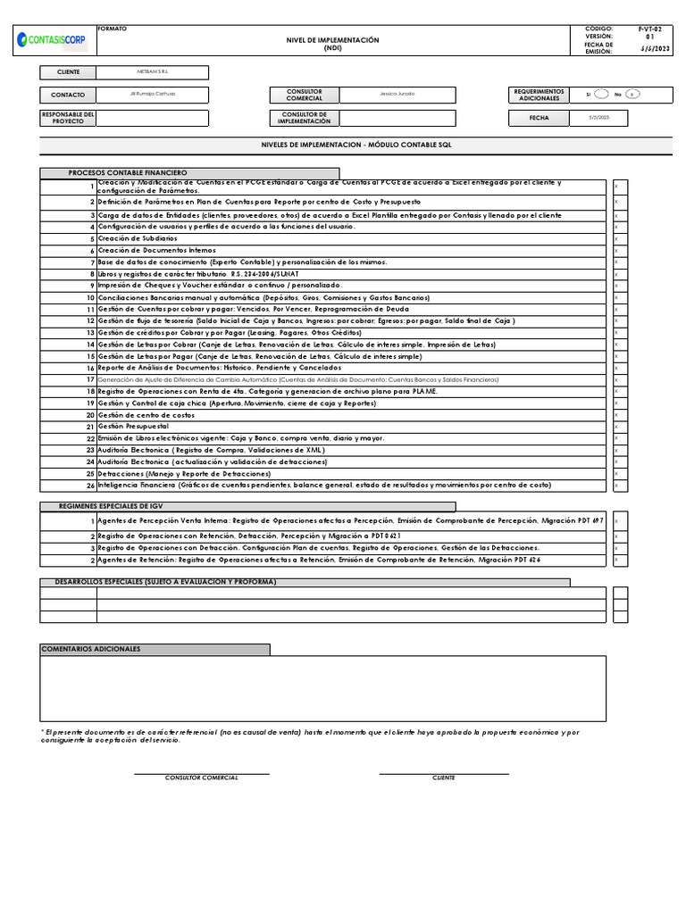 Ndi Sql Contable Metbam Pdf Contabilidad Bancos