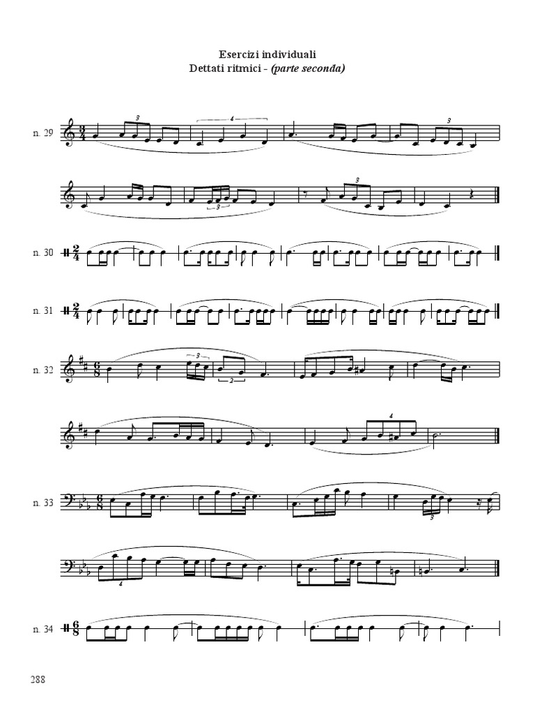 Marco Santi Vol 2 - Solfeggi Ritmici | PDF