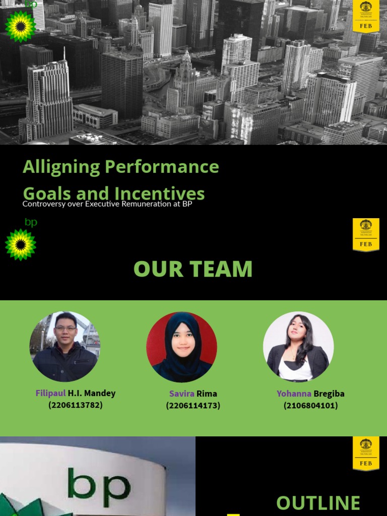 Controversy Over Executive Remuneration at BP, Sesi 7 - Kelompok 6 | PDF