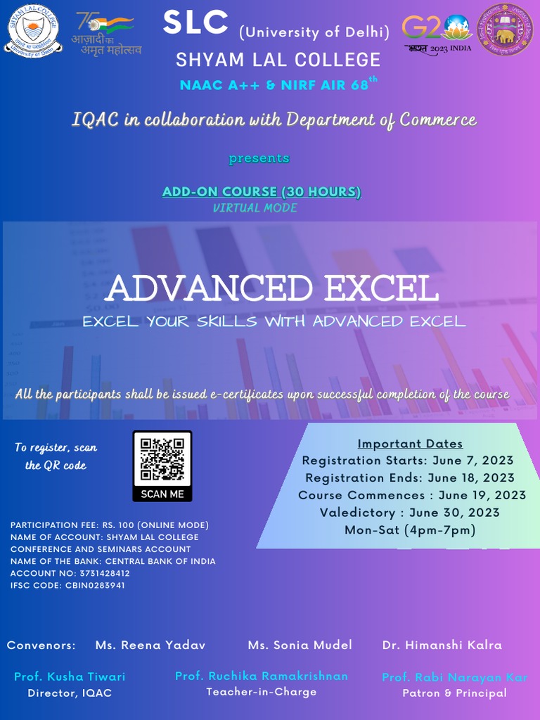Advance Excel flyer | PDF
