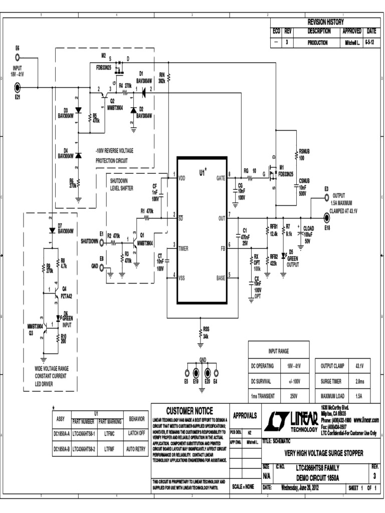 DC1850ASCH | Download Free PDF | Electronic Engineering | Electrical Circuits