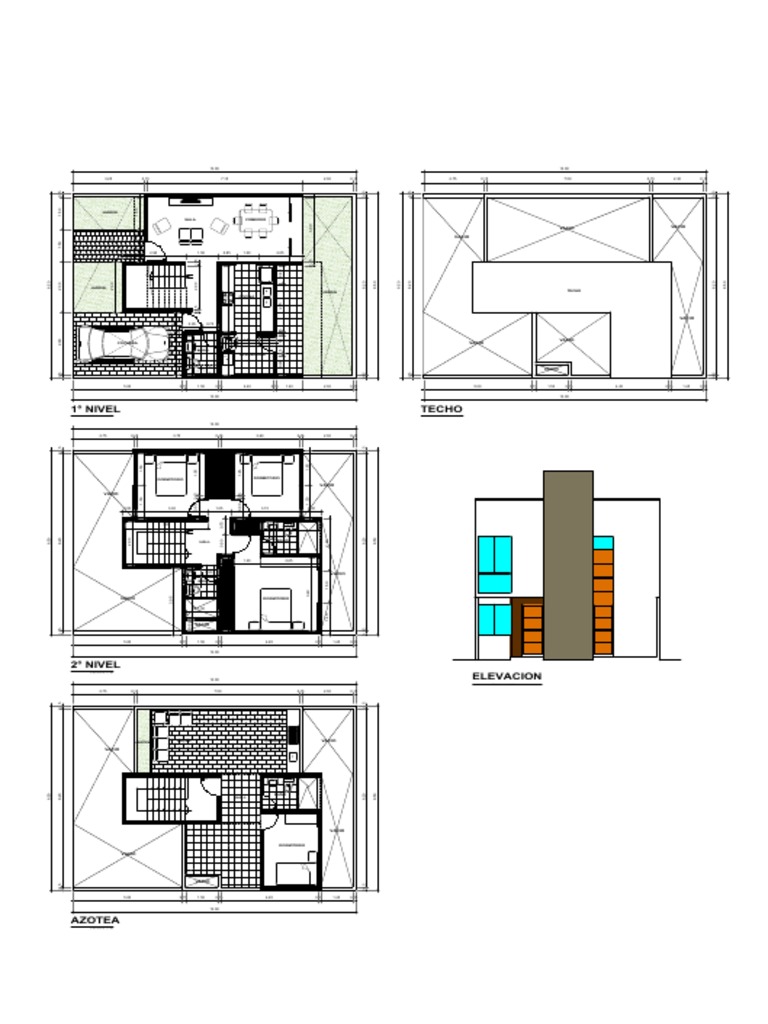 Comedor Dimensions and Layout Plan | PDF