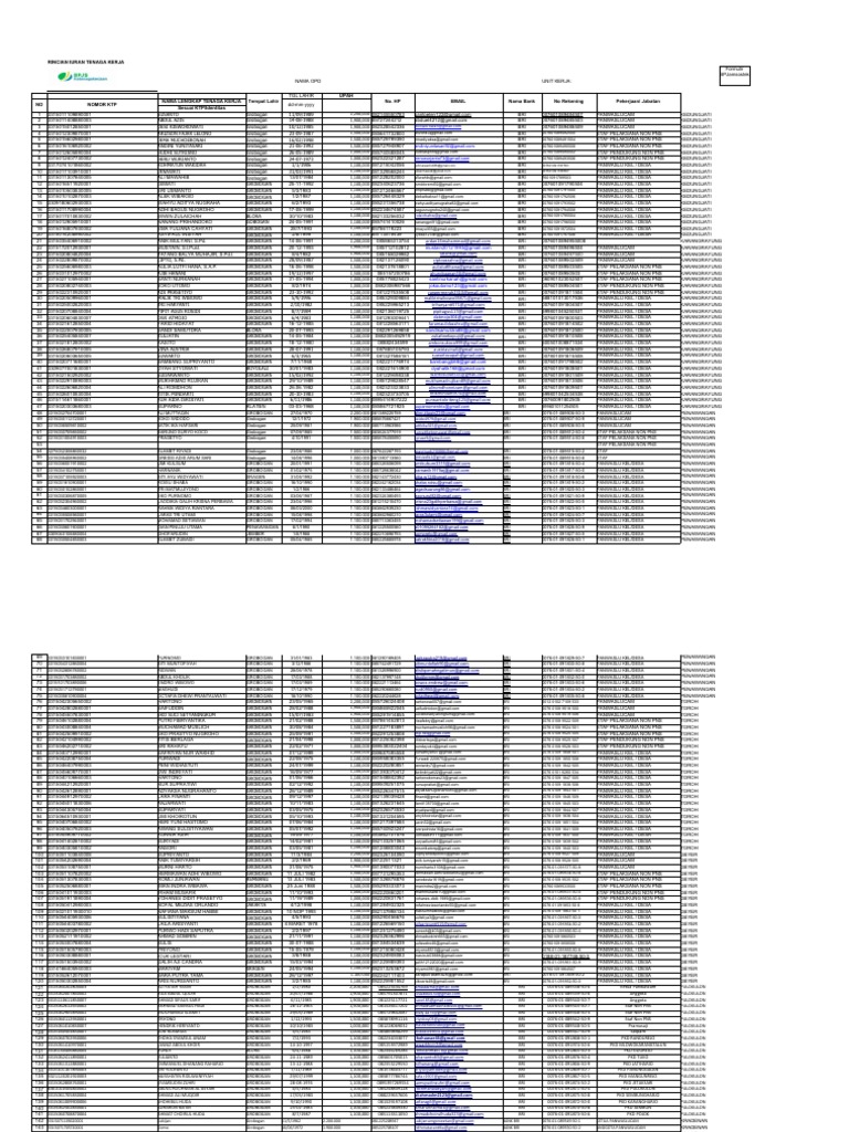 Formulir Bpjs TK Nonasn | PDF