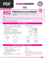 Icso Sample Paper Class-1 2025-26 | PDF | Computing