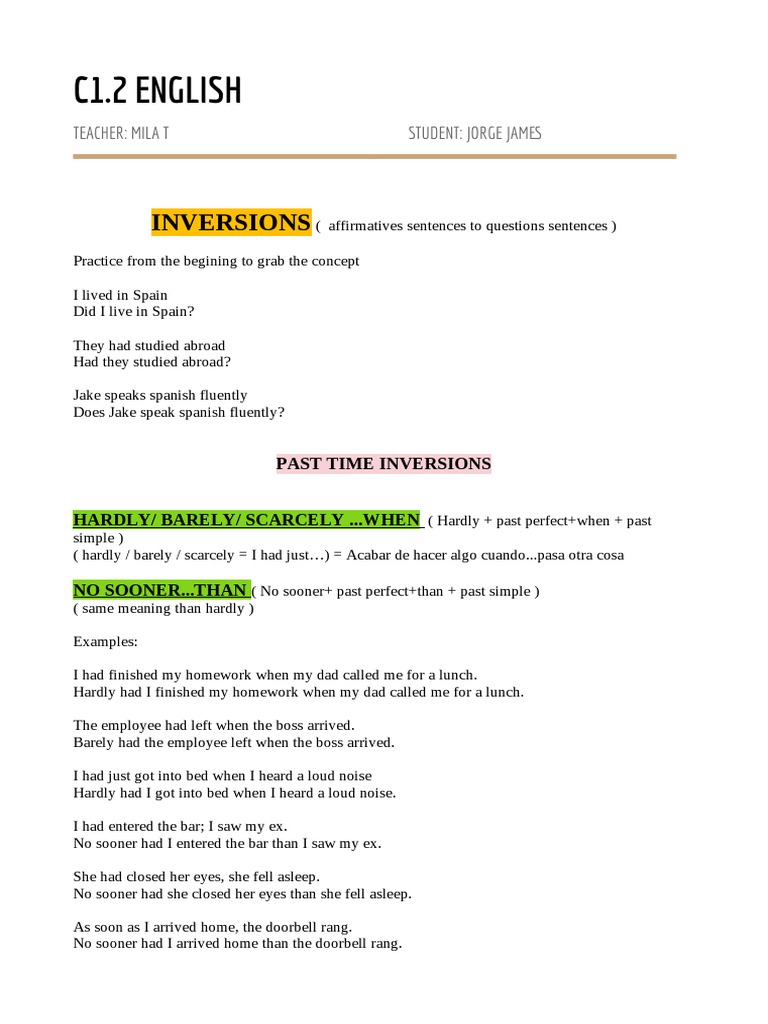 INVERSIONS | PDF | Semantics | Cognitive Science