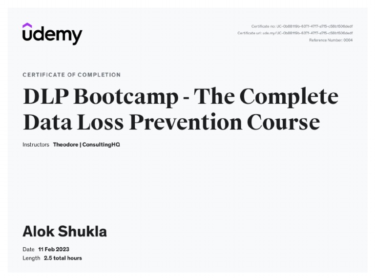 DLP Bootcamp - The Complete Data Loss Prevention Course | PDF