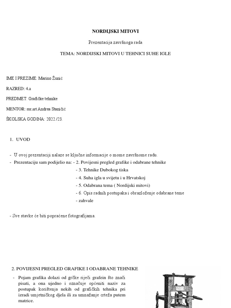 Prezentacija Zavrsni | PDF