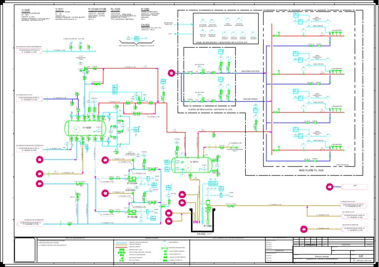 Diagrama p&Id Tanque Completo-kod | PDF