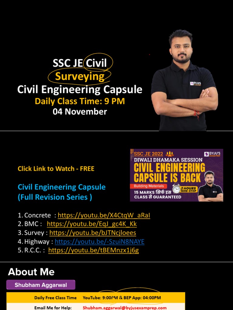 Survey Full Revision Capsule | PDF