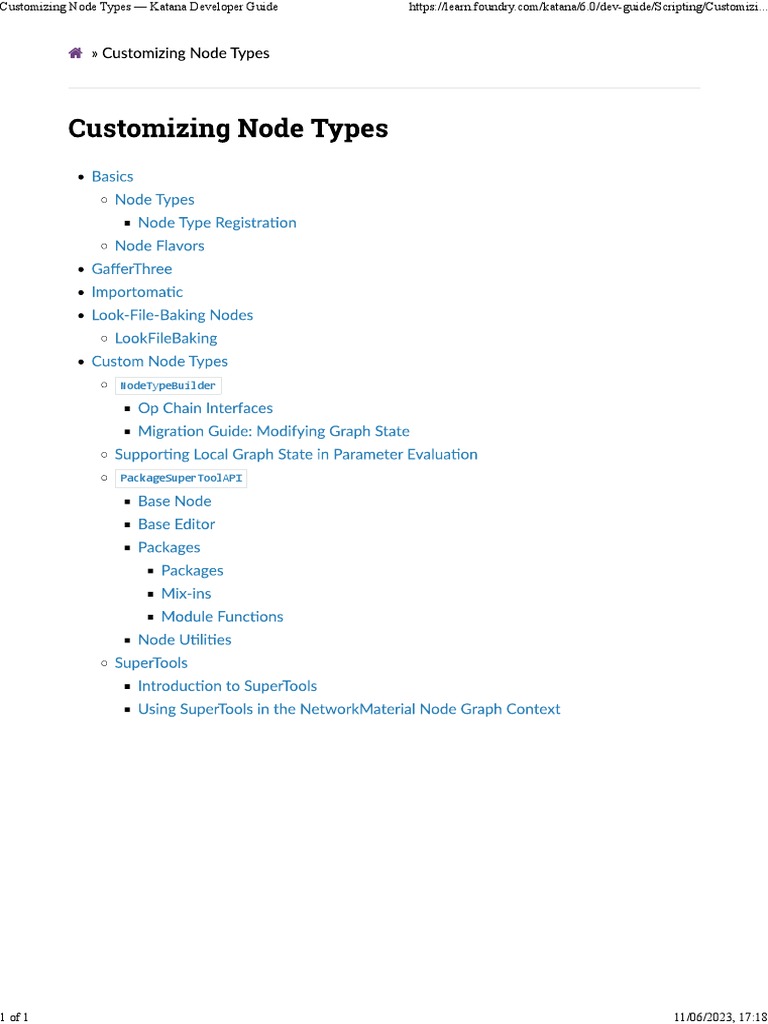 Working With Katana Customizing U I Python A Pi | PDF
