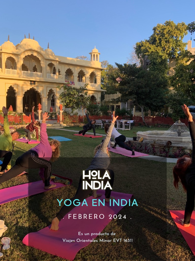 Yoga en India 2024 | PDF | Viajes y turismo