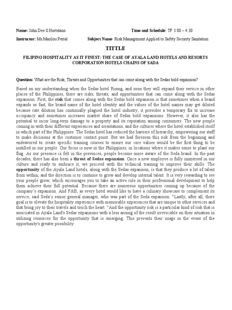 Risk | PDF | Brand | Risk