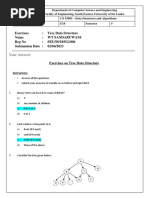 Tree Adt | PDF | Information Retrieval | Algorithms And Data Structures