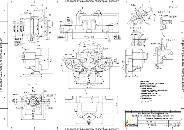 Gambar Kerja Asc Vietnam 2014 | PDF | Physical Sciences | Metalworking