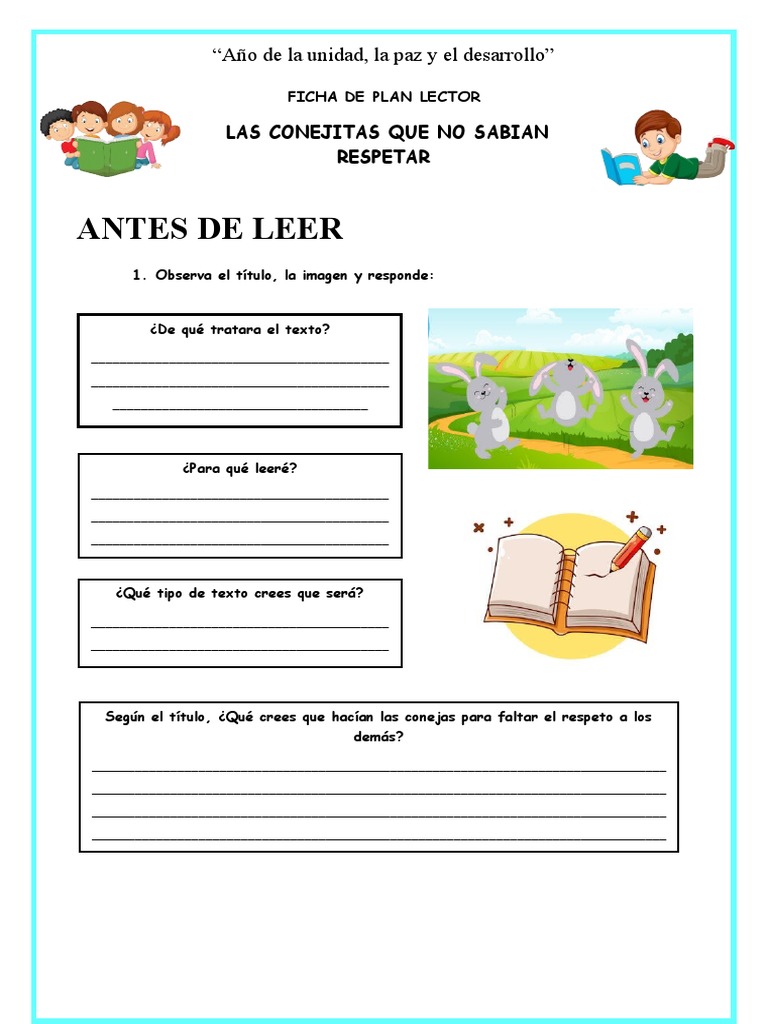 Ficha Plan Lector | PDF