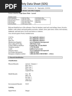 Isopropyl Alcohol (Ipa) Safety Datasheet | PDF | Toxicity | Water