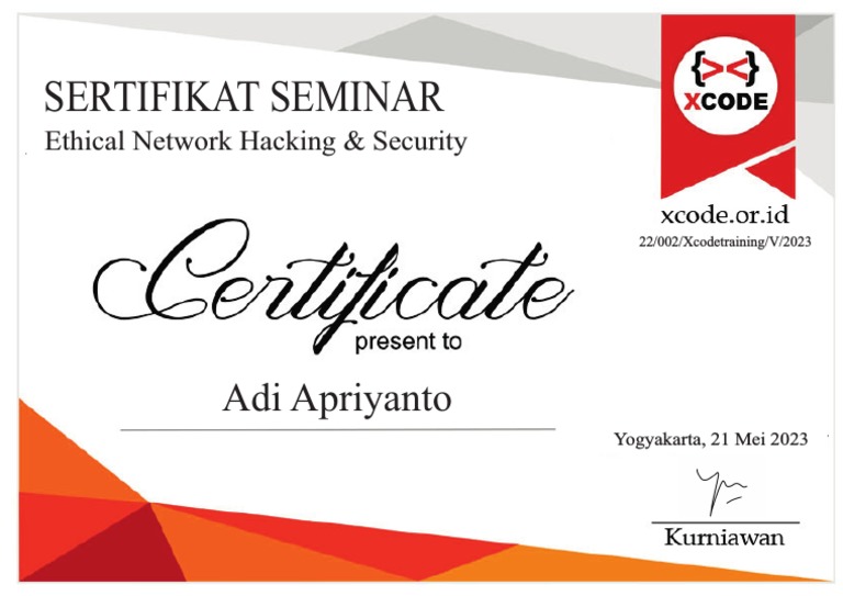 Certificate - Xcode | PDF