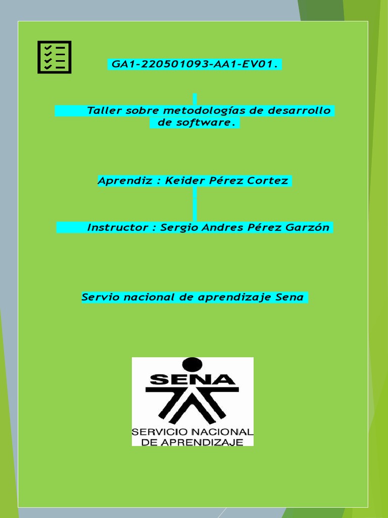 Documento Identificando La Metodología para El Proyecto de Desarrollo ...