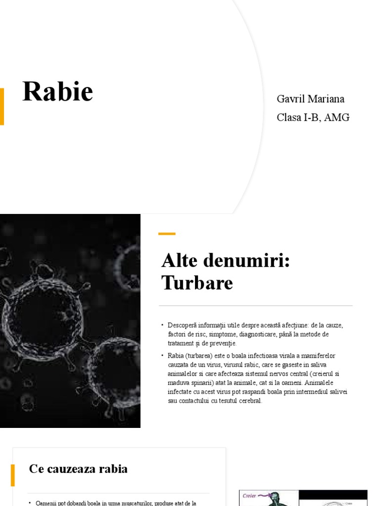 Rabie. Microbiologie | PDF