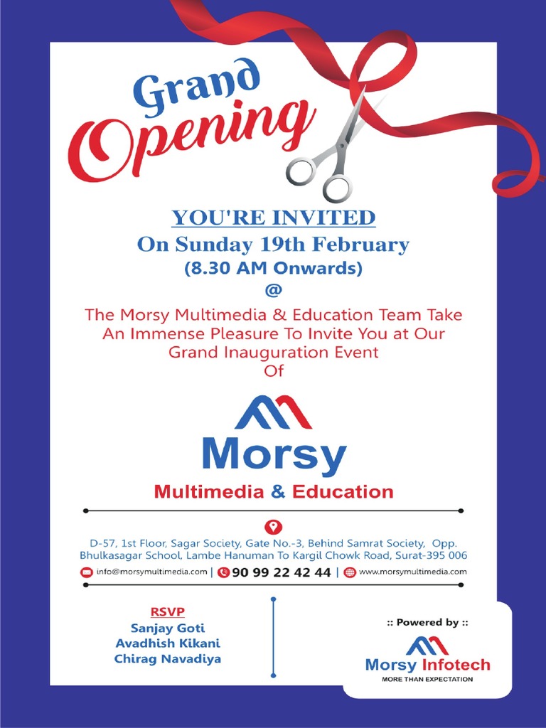 Morsy Invitation Card | PDF