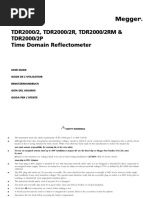 TDR-3000 Guided Wave Radar Overview | PDF | Radar | Transmission Medium