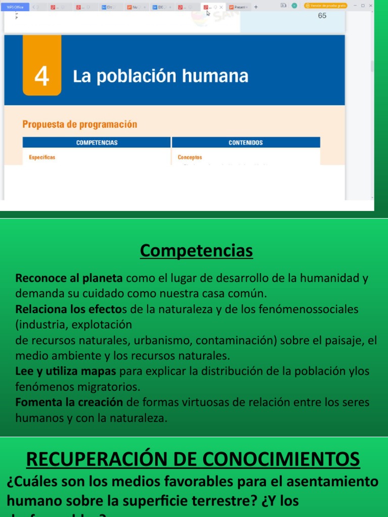 Poblacion Humana | PDF