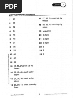 Saxon Math 8 7 Tests | PDF