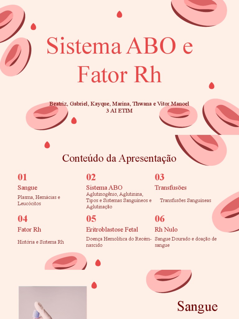 Sistema ABO e Fator Rh | PDF
