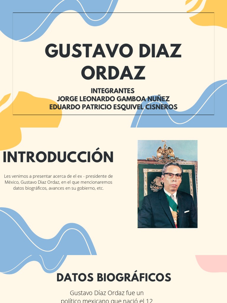 Gustavo Díaz Ordaz: Controversias y Legado | PDF | México
