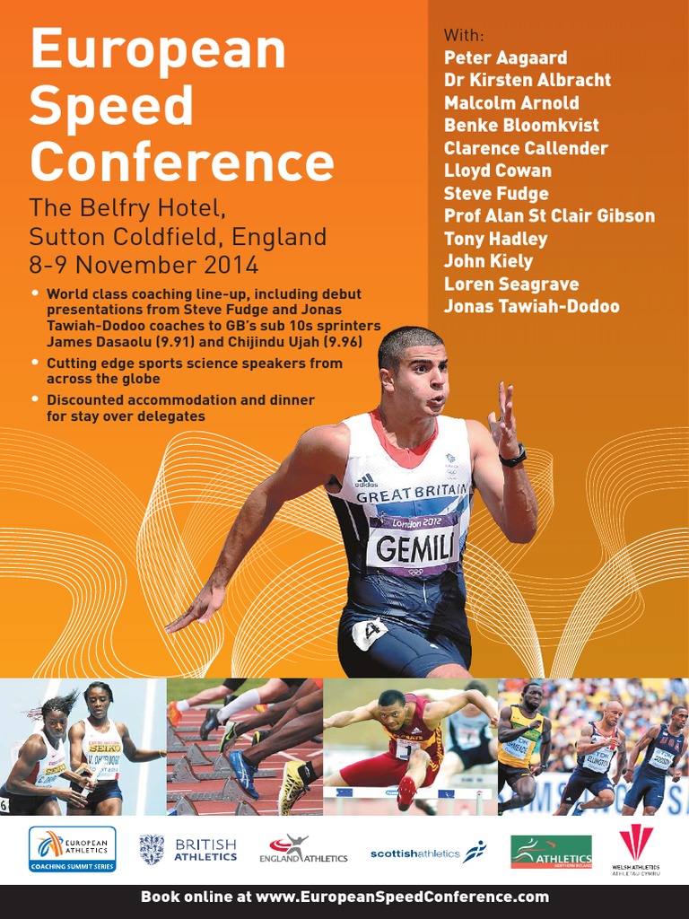 Euro Speed Conf 2014 Brochure v6 | PDF
