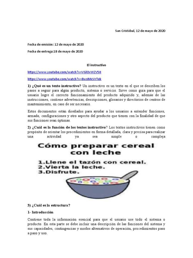 El Texto Instructivo Galileo Vizcaino Dipre | PDF | Negocios | Informática