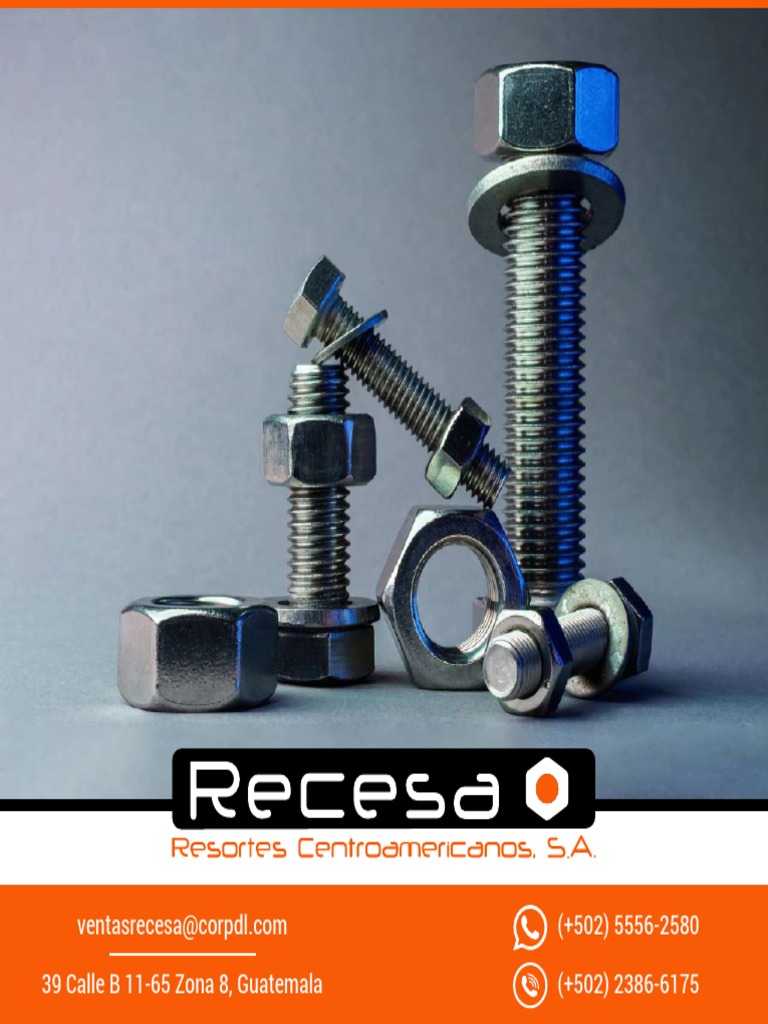 CATÁLOGO | PDF | Tornillo | Carpintería