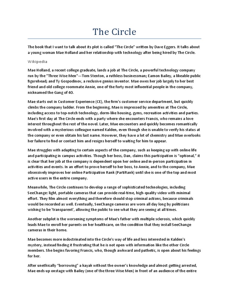 The Circle | PDF